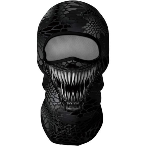 Accessories | Scary 3d Balaclava Ski Mask Cool Full Face Mask Halloween ...